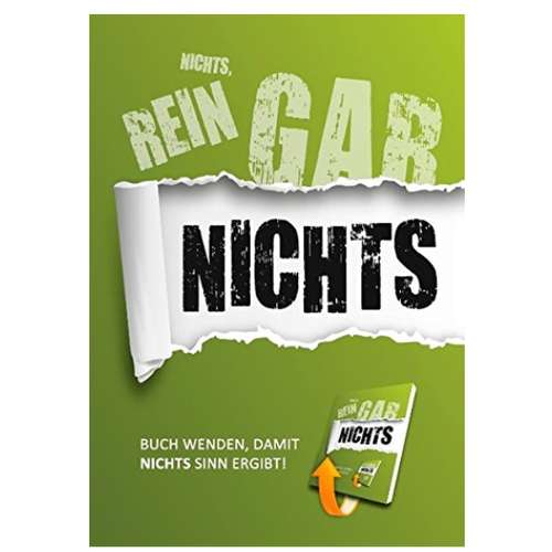 NICHTS – als Geschenk!